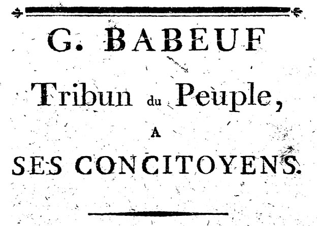 Classics & Class » François-Noël Babeuf and the Lernaean Hydra of ...